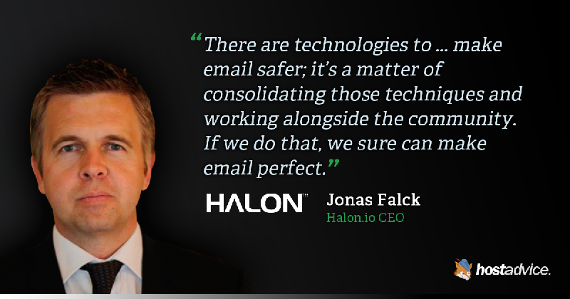 Halon’s co-founder Jonas Falck in interview by HostAdvice – Halon
